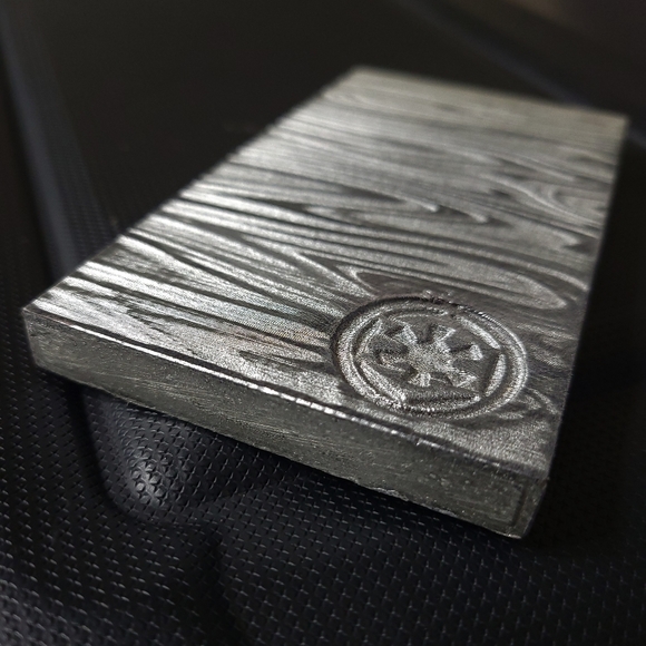 Homemade | Art | 3d Printed Beskar Ingot From The Mandalorian | Poshmark